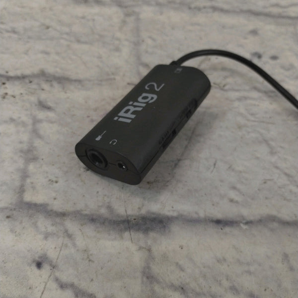 IK Multimedia iRig 2 Mobile Recording Interface - Evolution Music