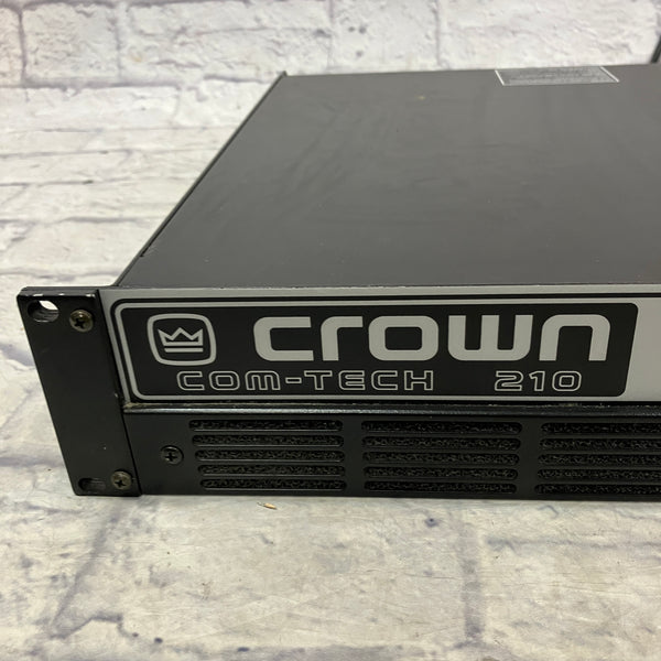 Crown Com-Tech 210 2 Channel Power Amp Mixer - Evolution Music