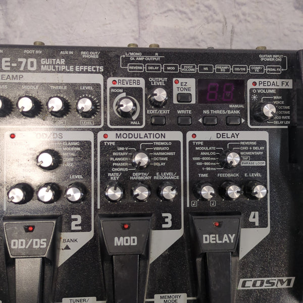 Boss ME-70 Multi Effects Pedals - Evolution Music