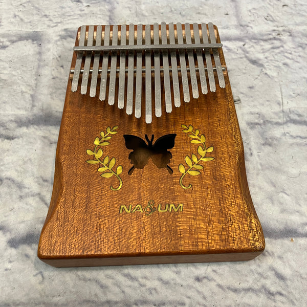 Unknown Butterfly Kalimba with Case - Evolution Music