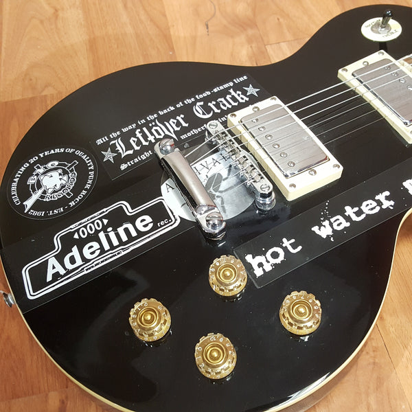 Austin LP Style Electric Black - Evolution Music