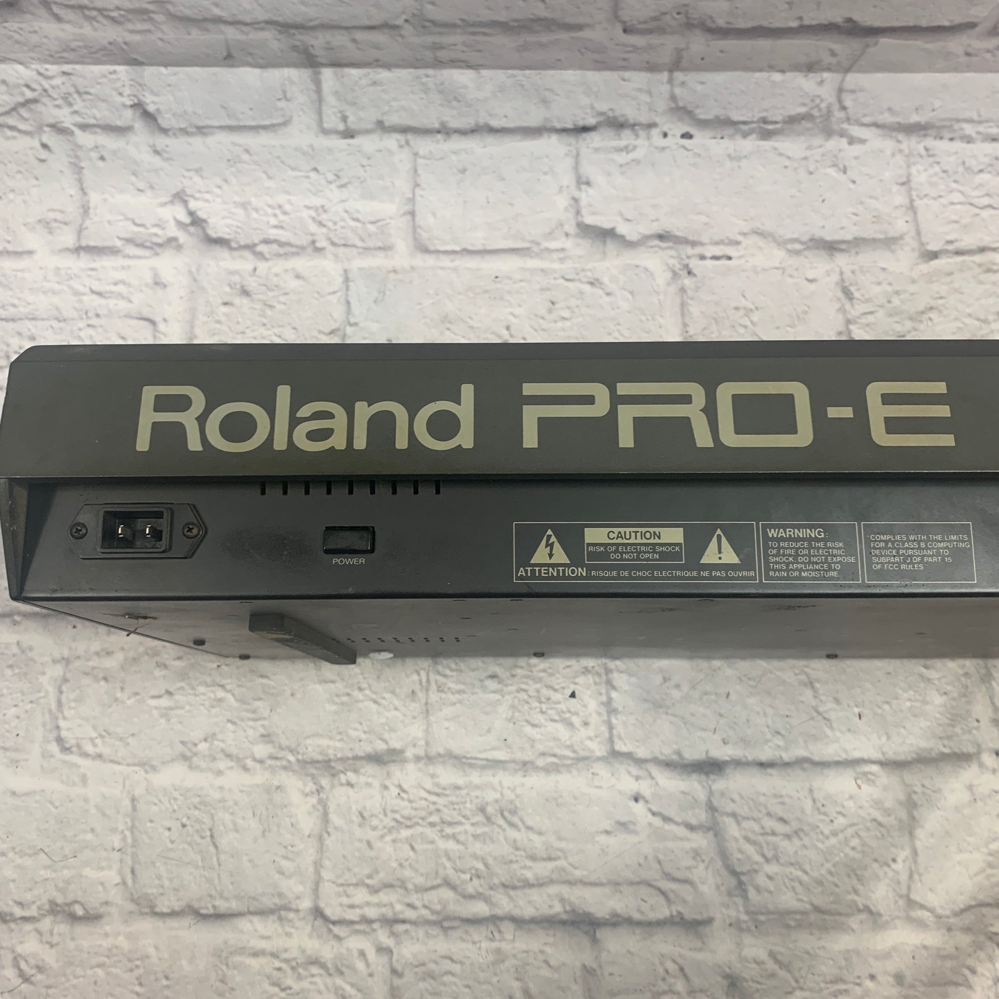Roland PRO E Arranger (needs battery replaced) As-Is - Evolution Music