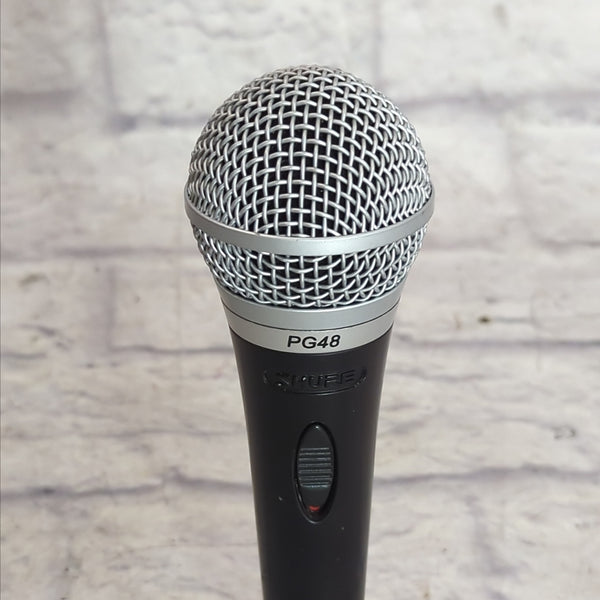 Shure PG48 Dynamic Microphone - Evolution Music