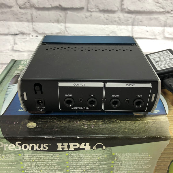 Presonus HP4 4 Channel Headphone Amp - Evolution Music