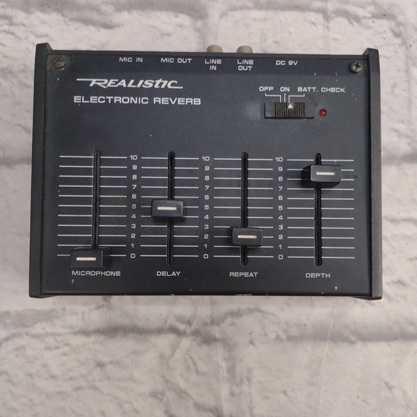 Realistic 32-1110B Reverb Unit - Evolution Music