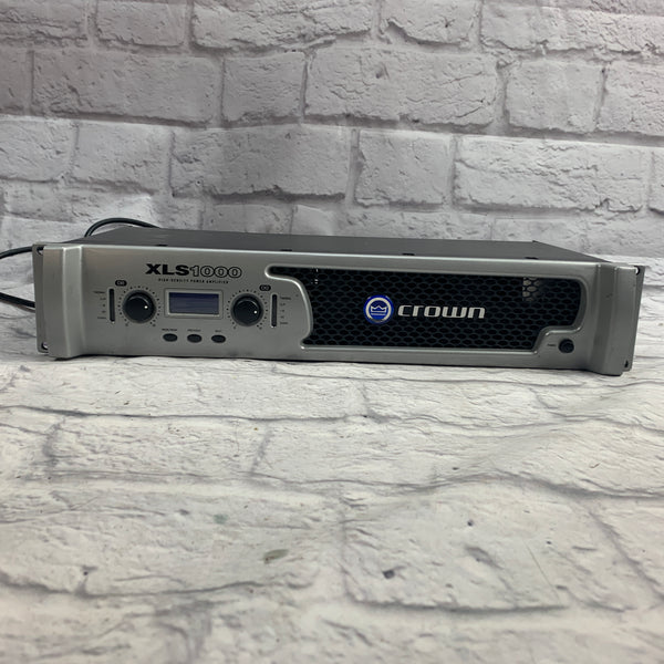 Crown XLS1000 Power Amp - Evolution Music
