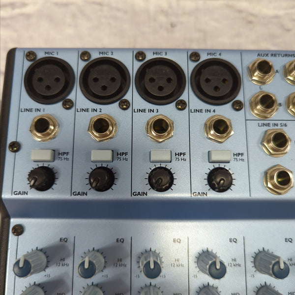 Alesis MultiMix 8 USB 8-Channel Mixer with Built-In Effects and USB In ...