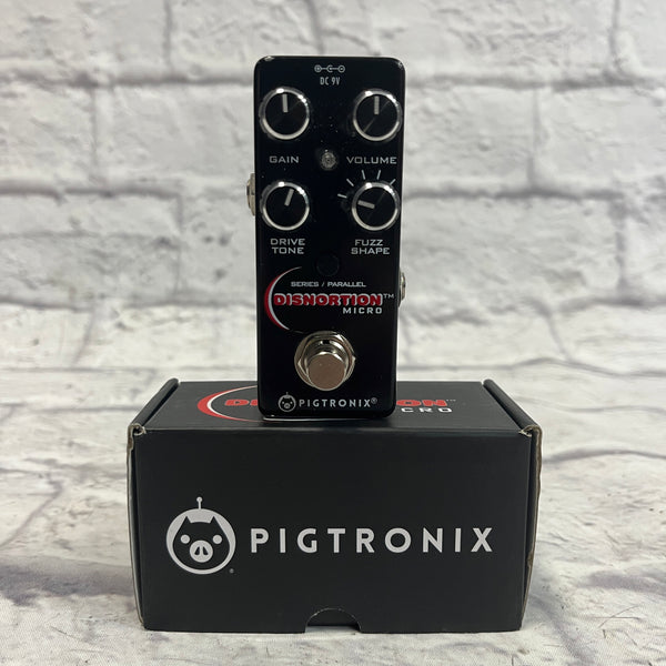 Pigtronix Disnortion Micro Distortion Pedal - Evolution Music