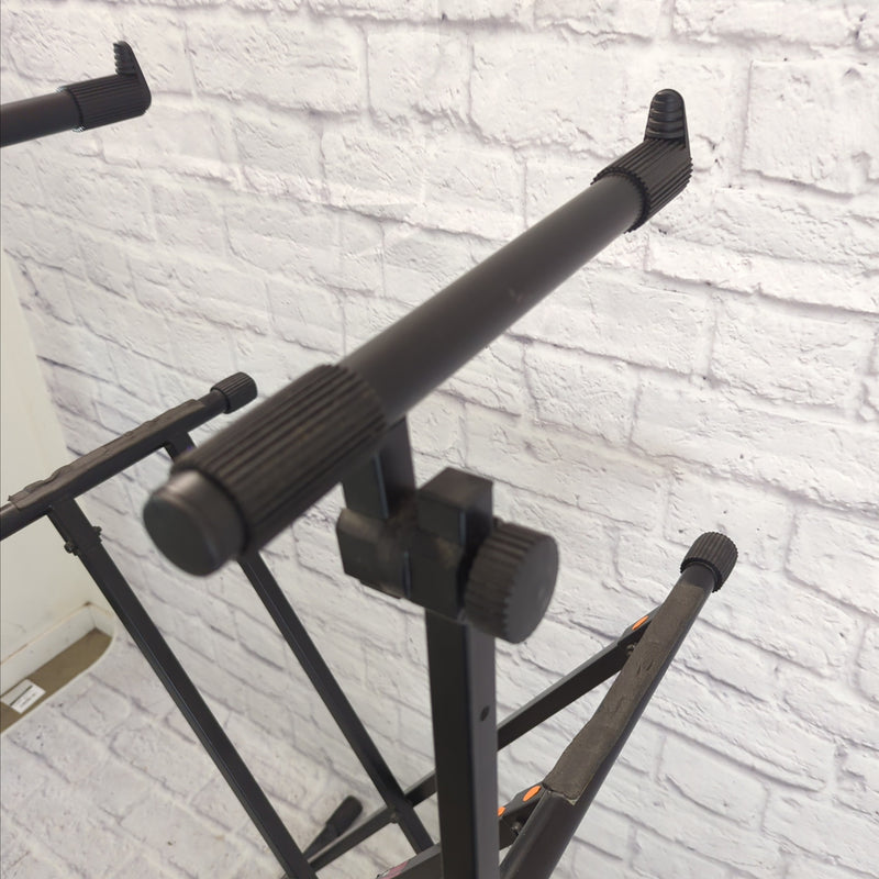 On Stage Stands KS7292 Double-X Ergo Keyboard Stands - Evolution Music