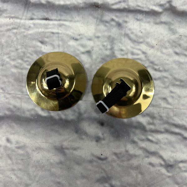 Unknown 2x Adjustable Finger Bells - Evolution Music