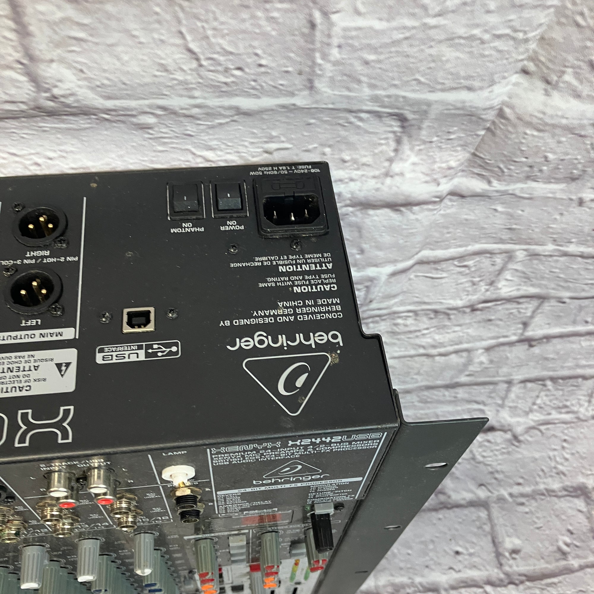 Behringer X2442USB 24 Channel USB Mixer - Evolution Music