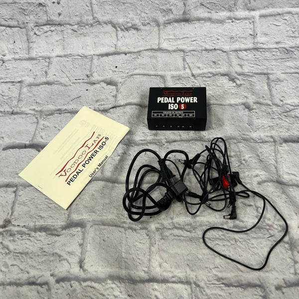 Voodoo Lab Iso 5 Pedal Power Supply - Evolution Music