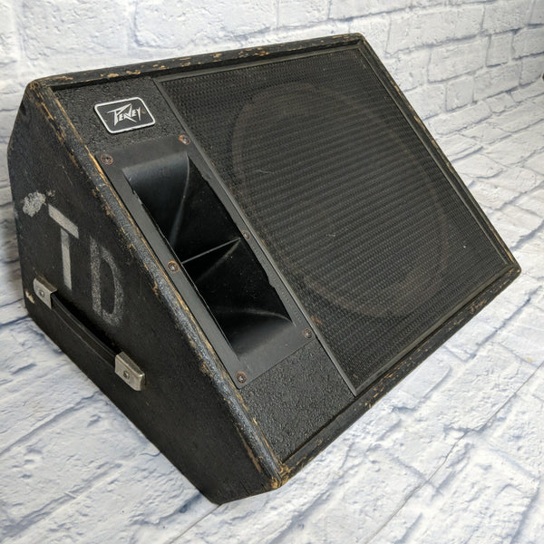 Peavey 115 HS Floor Monitor Wedge Passive Speaker 65 Watts 8 ohms ...