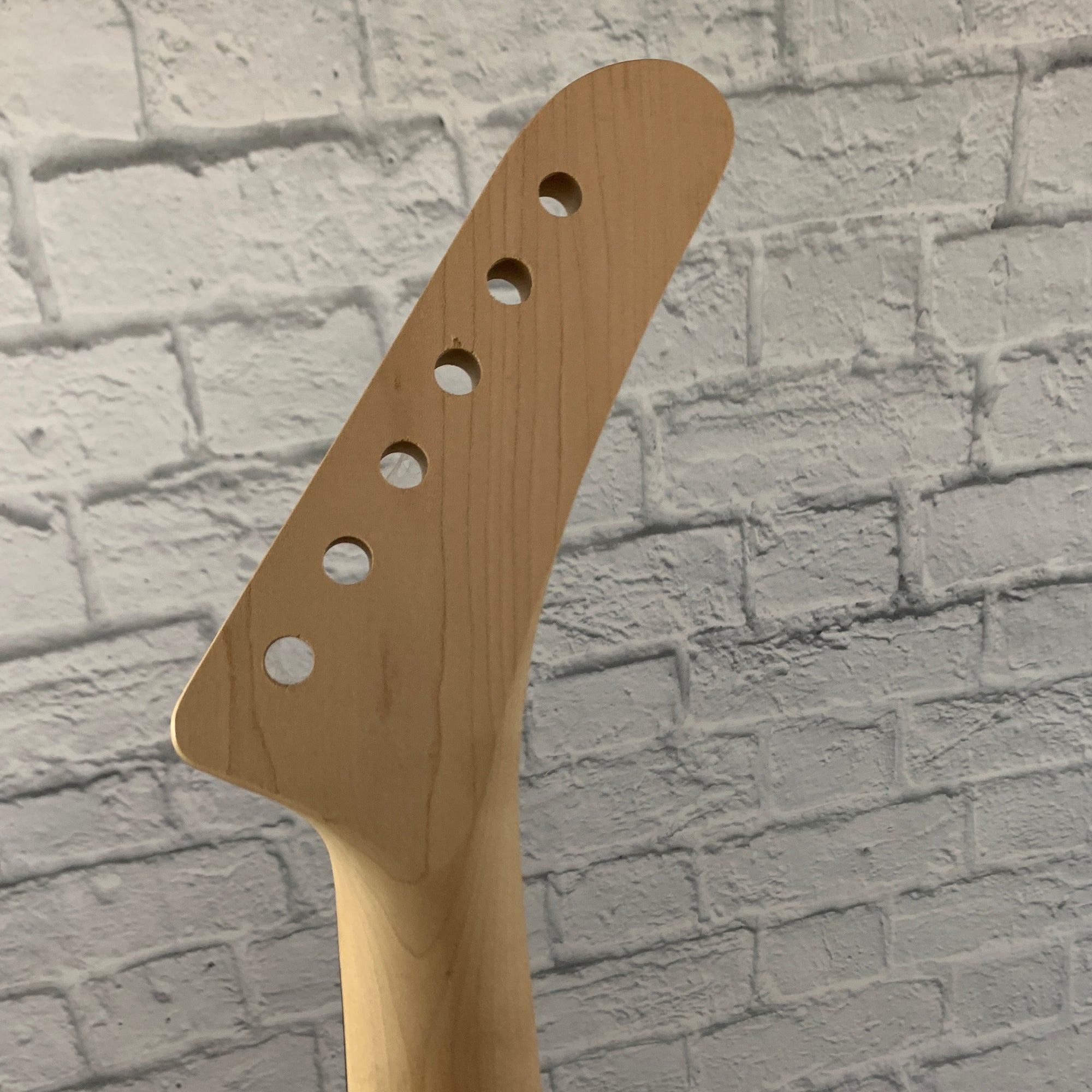 Reverse-Headstock Explorer-Style Electric Guitar Neck - Evolution Music