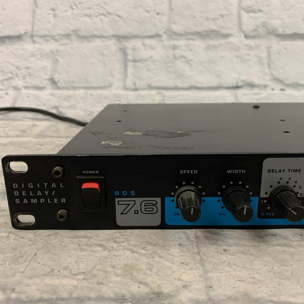Digitech RDS 7.6 Rack Delay - Evolution Music
