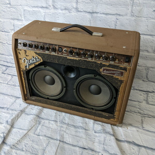 Fender Acoustasonic Junior 2-Channel 2 x 40-Watt 2x8" Acoustic Guitar ...