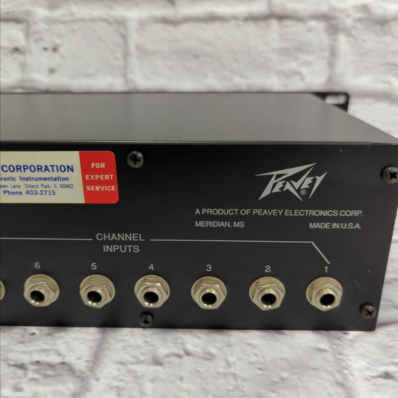 Peavey LineMix 8 Rack Line Mixer - Evolution Music