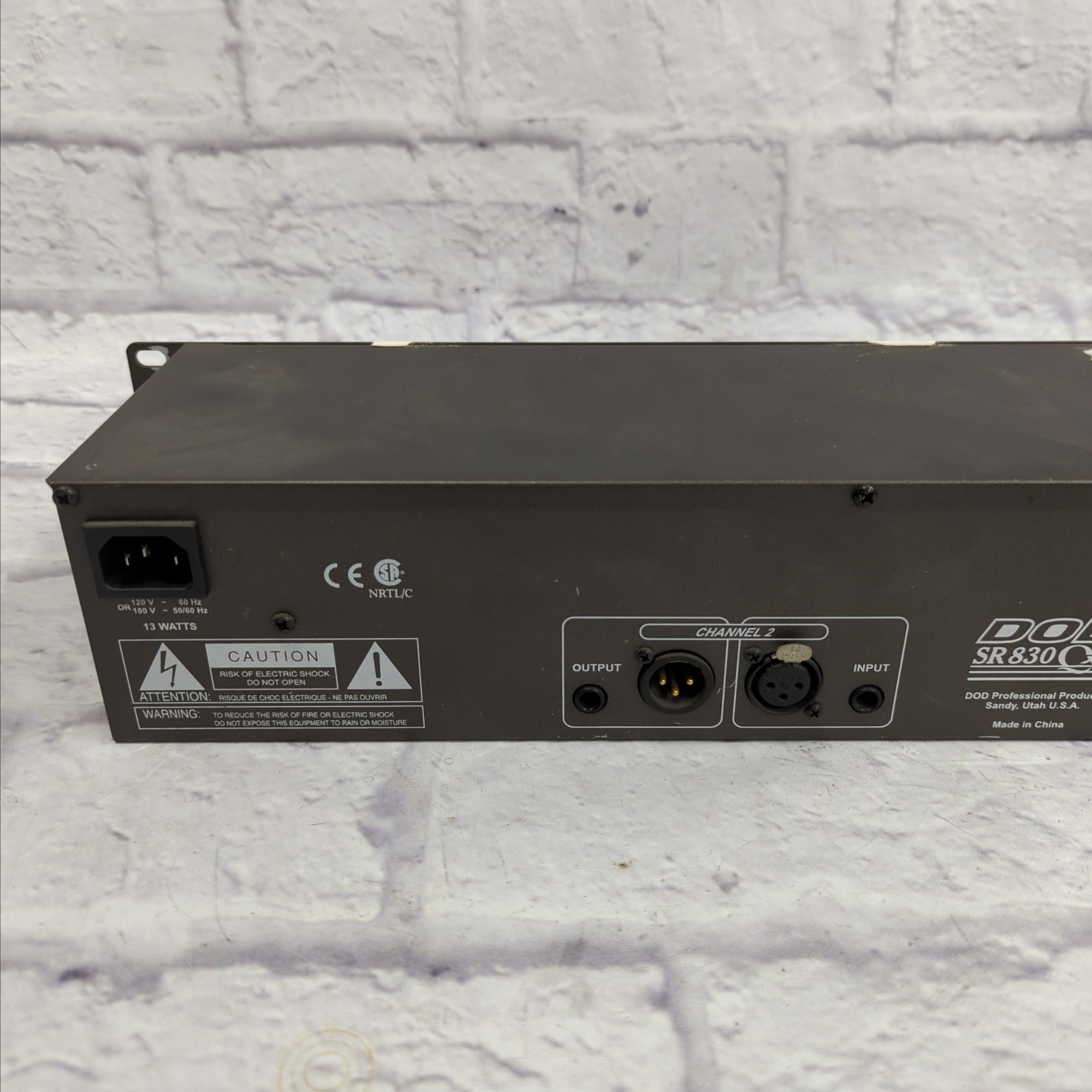 DOD 830 Rack Equalizer - Evolution Music