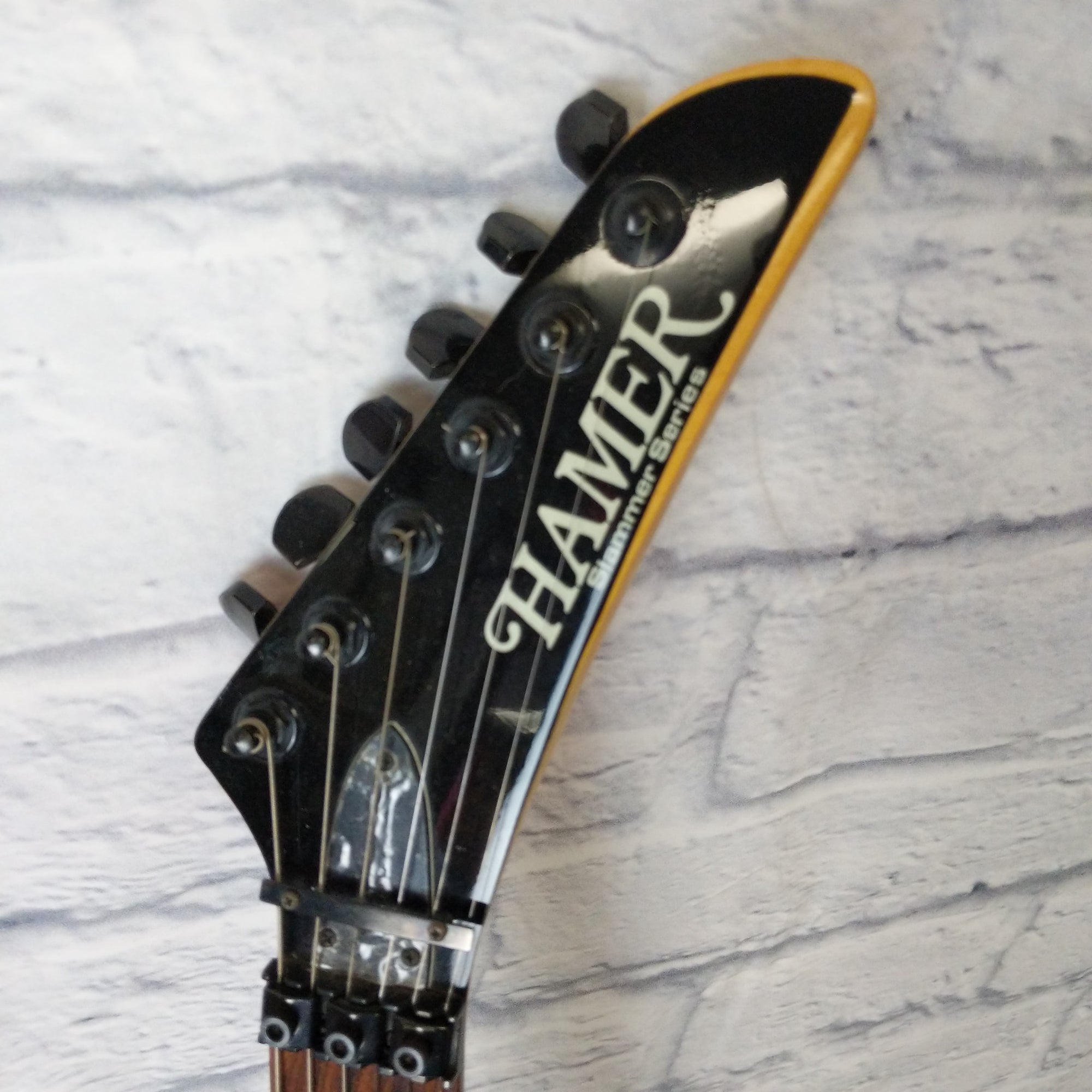 Hamer Slammer Series Centaura Red Sparkle Electric Guitar - Evolution Music