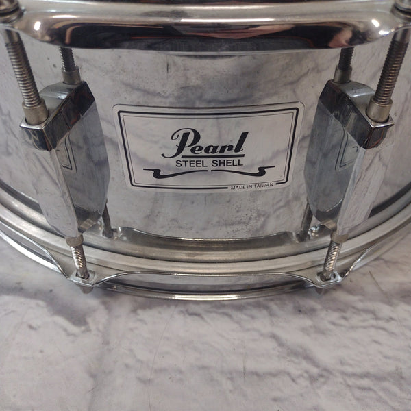 Pearl Steel Shell Snare - Evolution Music
