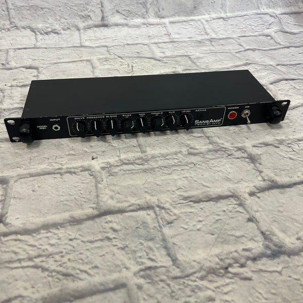 Tech 21 Sans Amp Bass RBI Rackmount Bass - Evolution Music