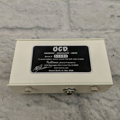 Fulltone OCD 1.4 Obsessive Compulsive Drive Overdrive Pedal Fulltone OCD 1.4 Obsessive Compulsive Drive Overdrive Pedal