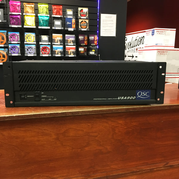 QSC USA900 Power Amplifier - Evolution Music