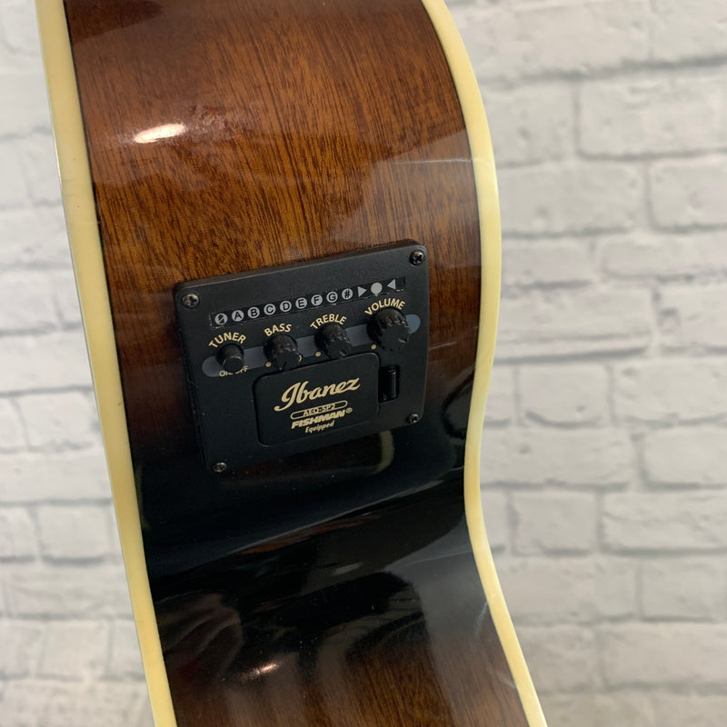 Ibanez AEG1812II-DVS Dark Violin Sunburst 12 String Acoustic Electric ...