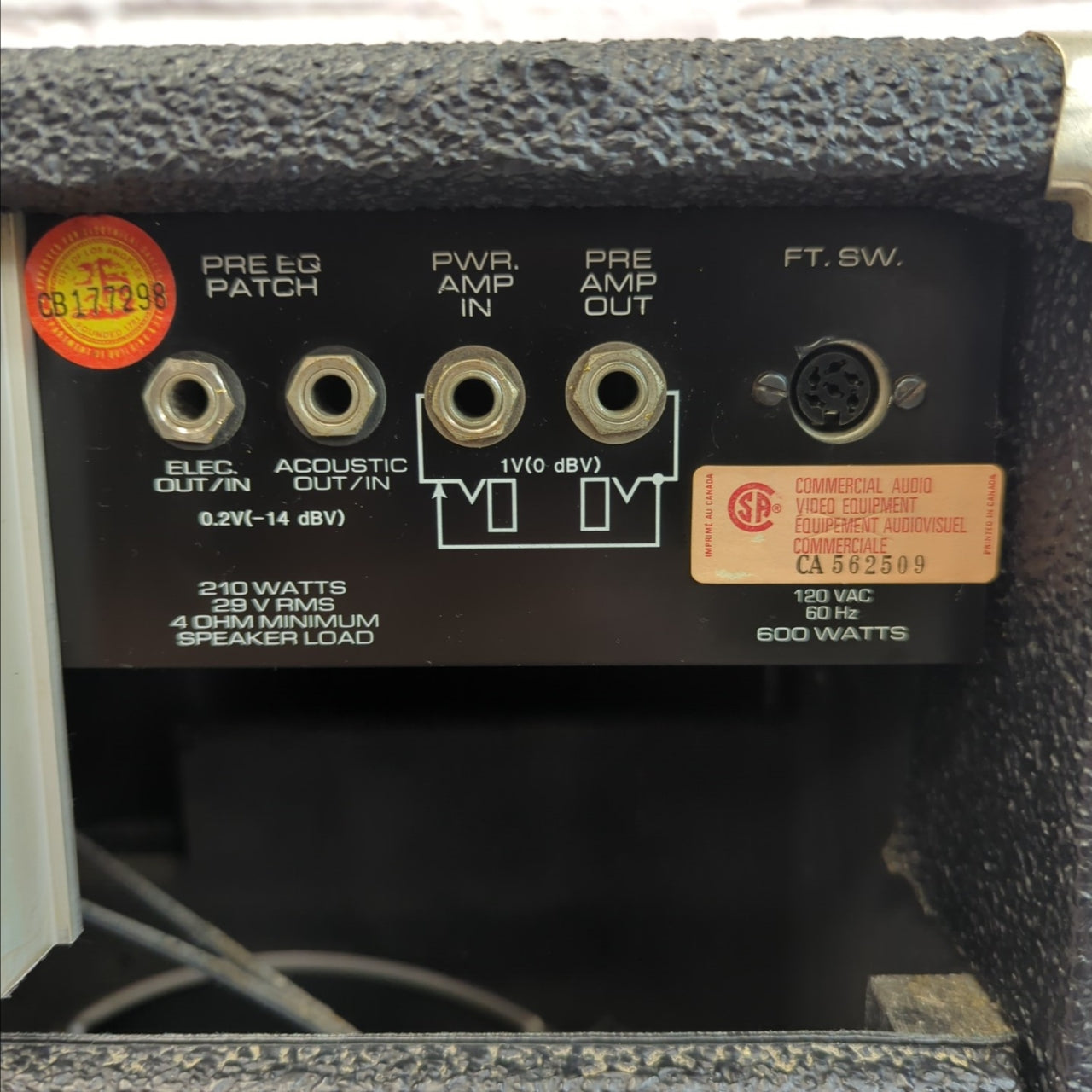 Peavey Austin 400 Acoustic Electric Instrument System Combo Amp ...