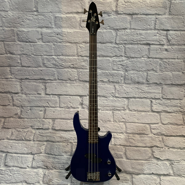 Rogue SX100B 4 String Bass Blue - Evolution Music