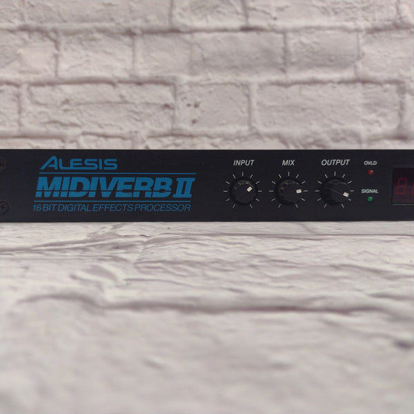 Alesis Midiverb II Rack Mount Effects Processor - Evolution Music