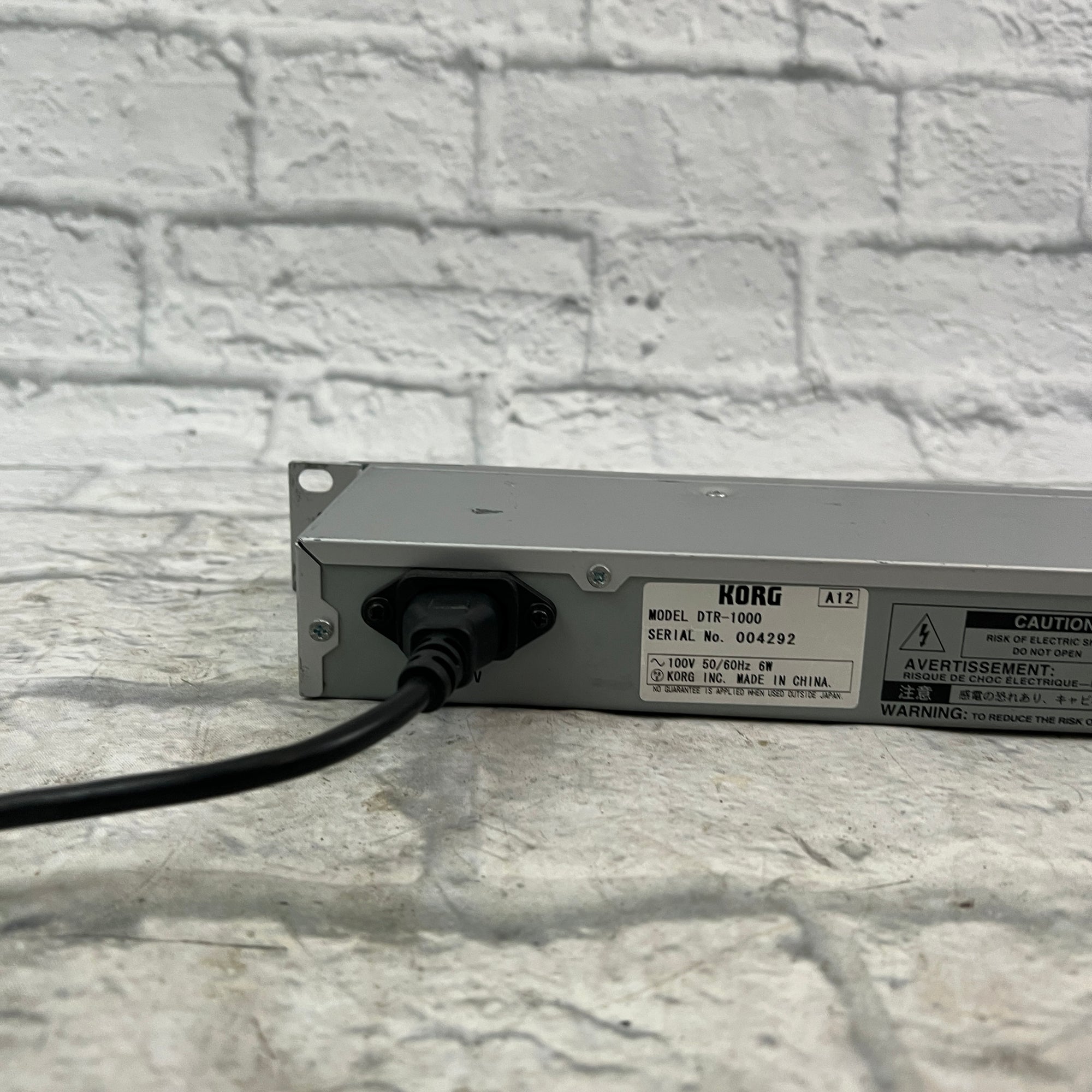 Korg DTR-1000 Rackmount Tuner - Evolution Music