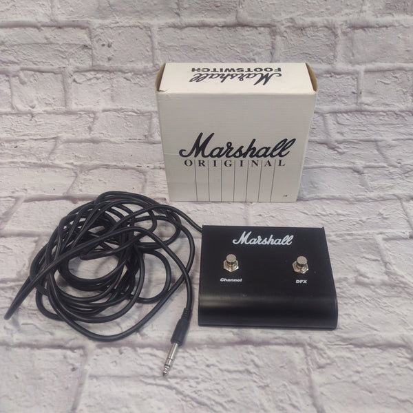 Marshall 2 Button Footswitch Channel DFX - Evolution Music