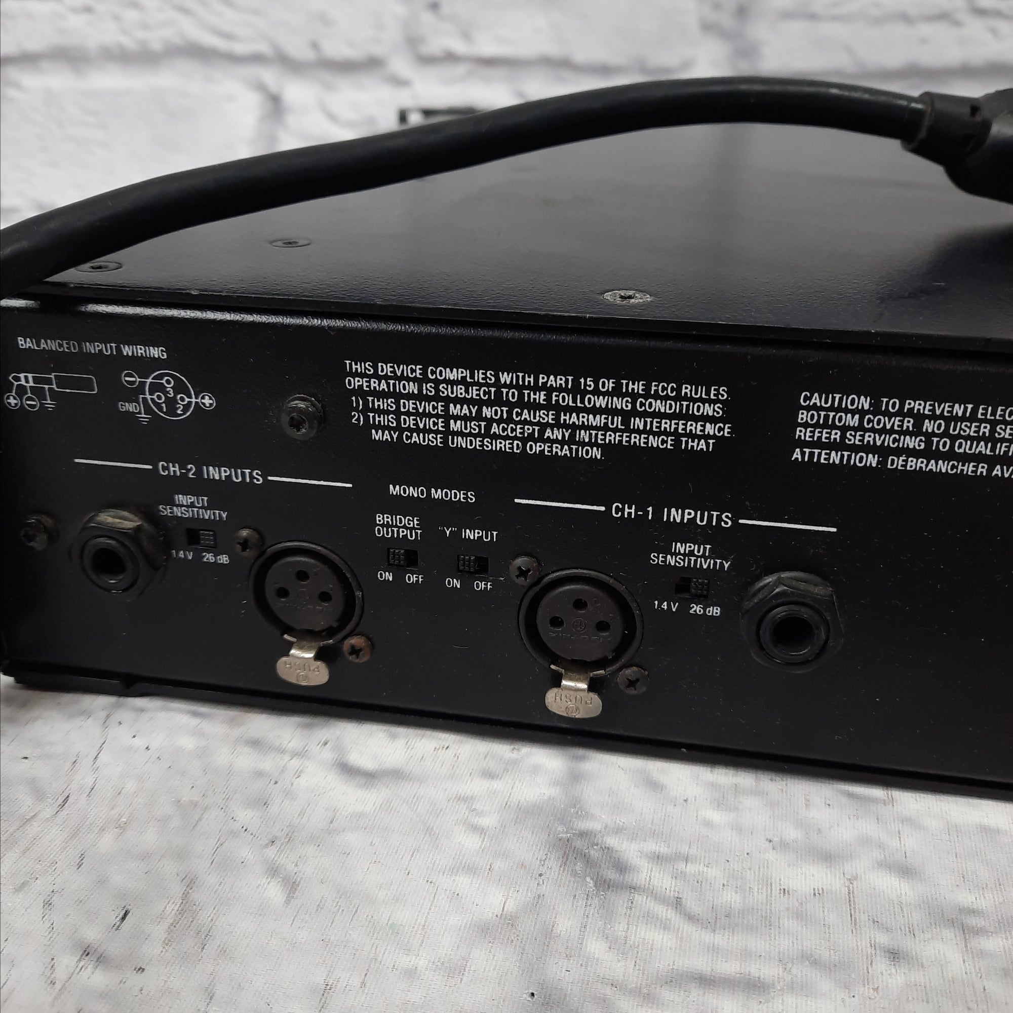 Crown K2 Balanced Current Stereo Power Amplifier 800 Watts per Channel ...