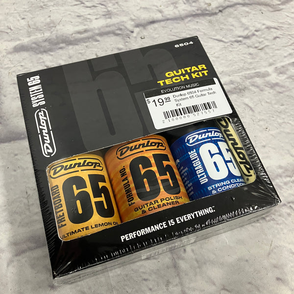 Dunlop 6504 Formula System 65 Guitar Tech Kit - Evolution Music