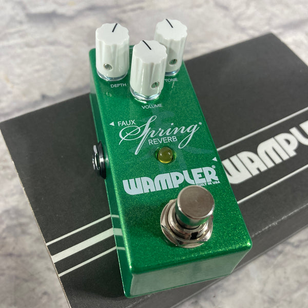Wampler Faux Spring Reverb Pedal - Evolution Music