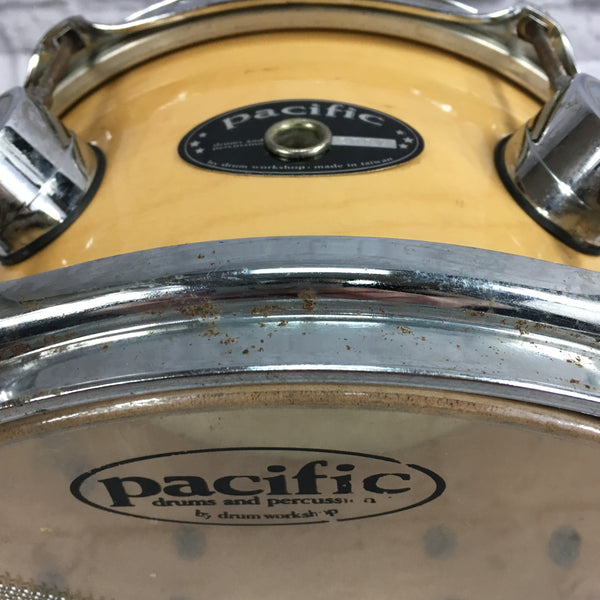 Pacific 10in x 6in Popcorn Snare Drum - Evolution Music