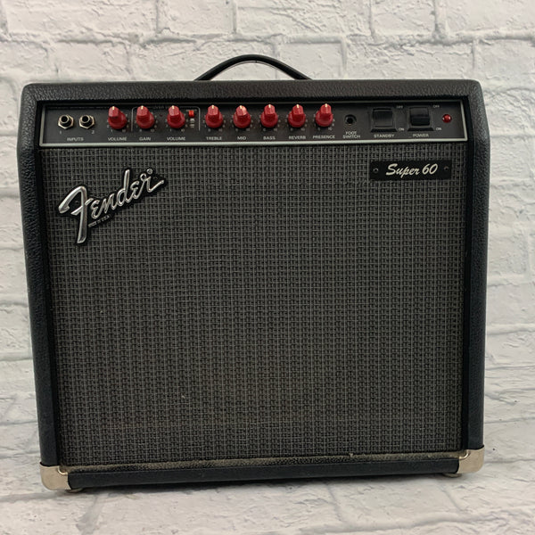 Fender Super 60 2-Channel 60-Watt 1x12" Guitar Combo - Evolution Music