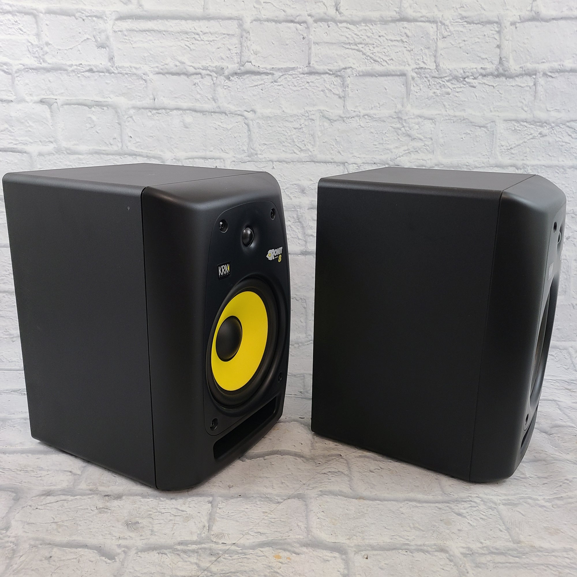 KRK Systems Rockit 8 Studio Monitors (Pair) - Evolution Music