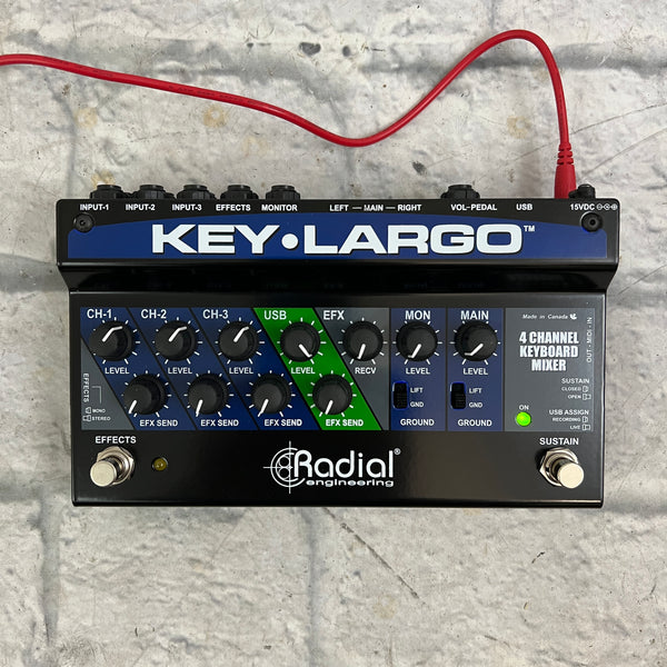 Radial Key Largo Keyboard Mixer Pedal - Evolution Music