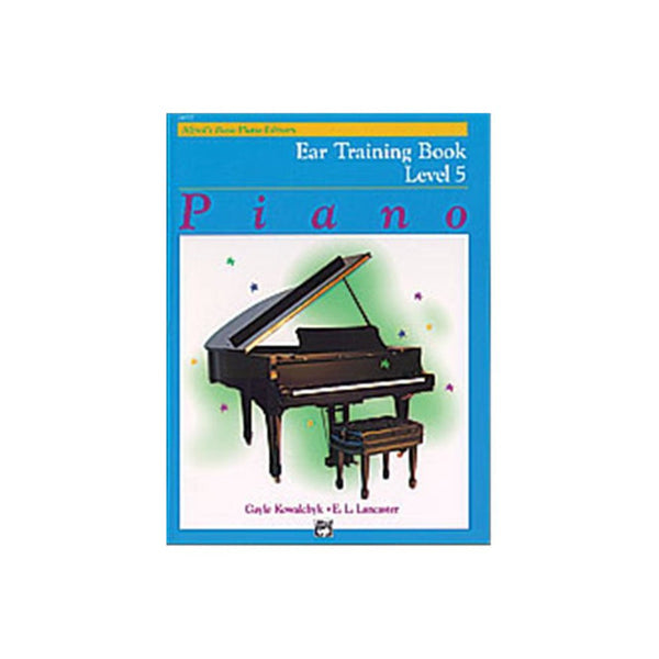 Alfred 00-14537 Basic Piano Course- Ear Training Book 5 - Music Book ...