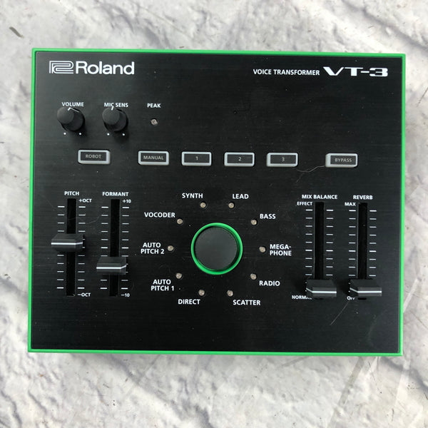 Roland VT-3 Voice Transformer Vocal Effects Unit - Evolution Music