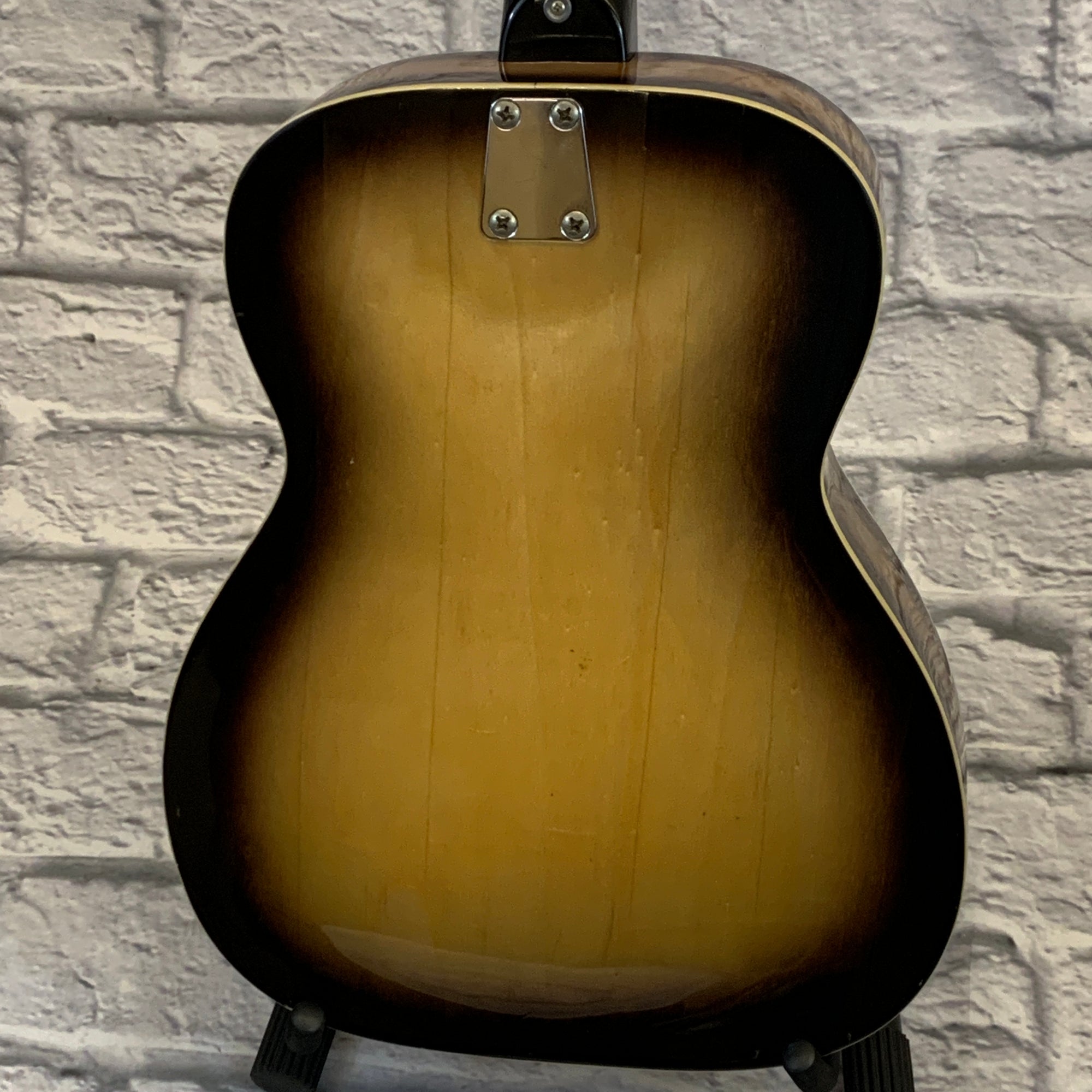 Silvertone 1960s Model 698 Acoustic Guitar with Hard Case - Evolution Music