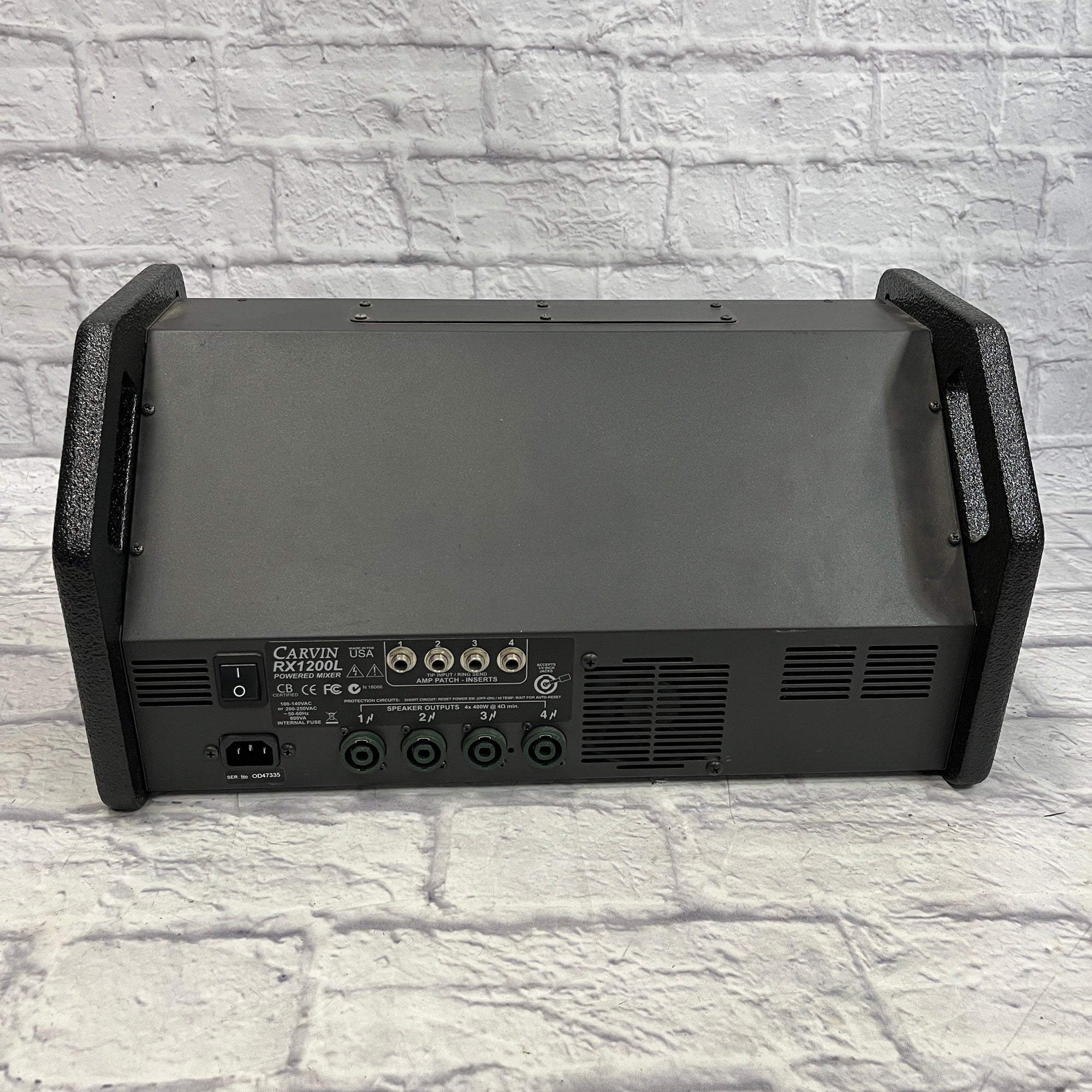 Carvin RX1200L 12-Channel Powered Mixer - Evolution Music