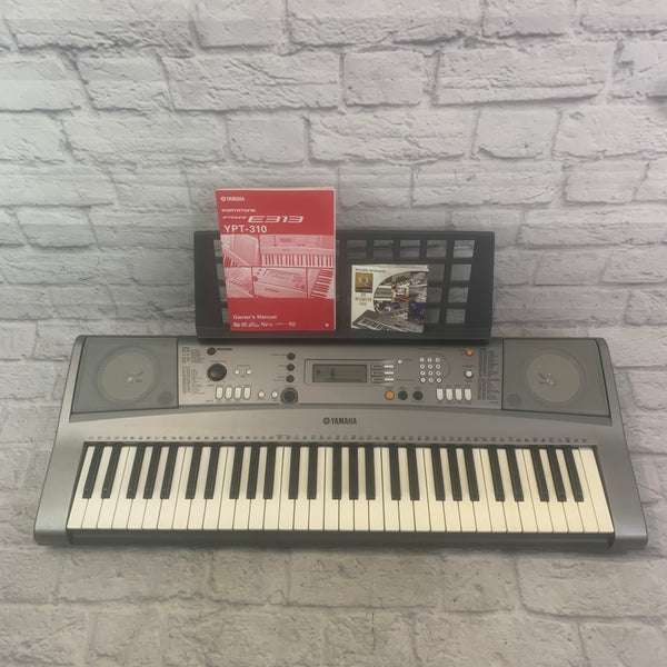 Yamaha YPT-310 Digital Piano Keyboard with Manual and Power Supply ...