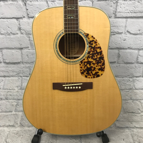 Blueridge Model BR-6S Flattop Acoustic Guitar 2000s Laminated Brazilli ...