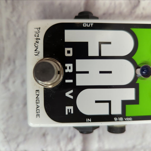 Pigtronix Fat Drive Overdrive Pedal - Evolution Music