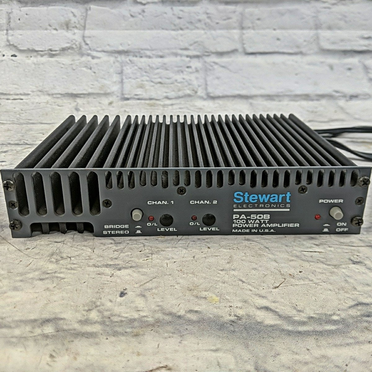 Stewart Electronics PA50B 250 Watt Portable Power Amp - Evolution Music