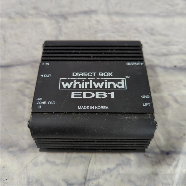 Whirlwind EDB1 DI Box DI Box - Evolution Music