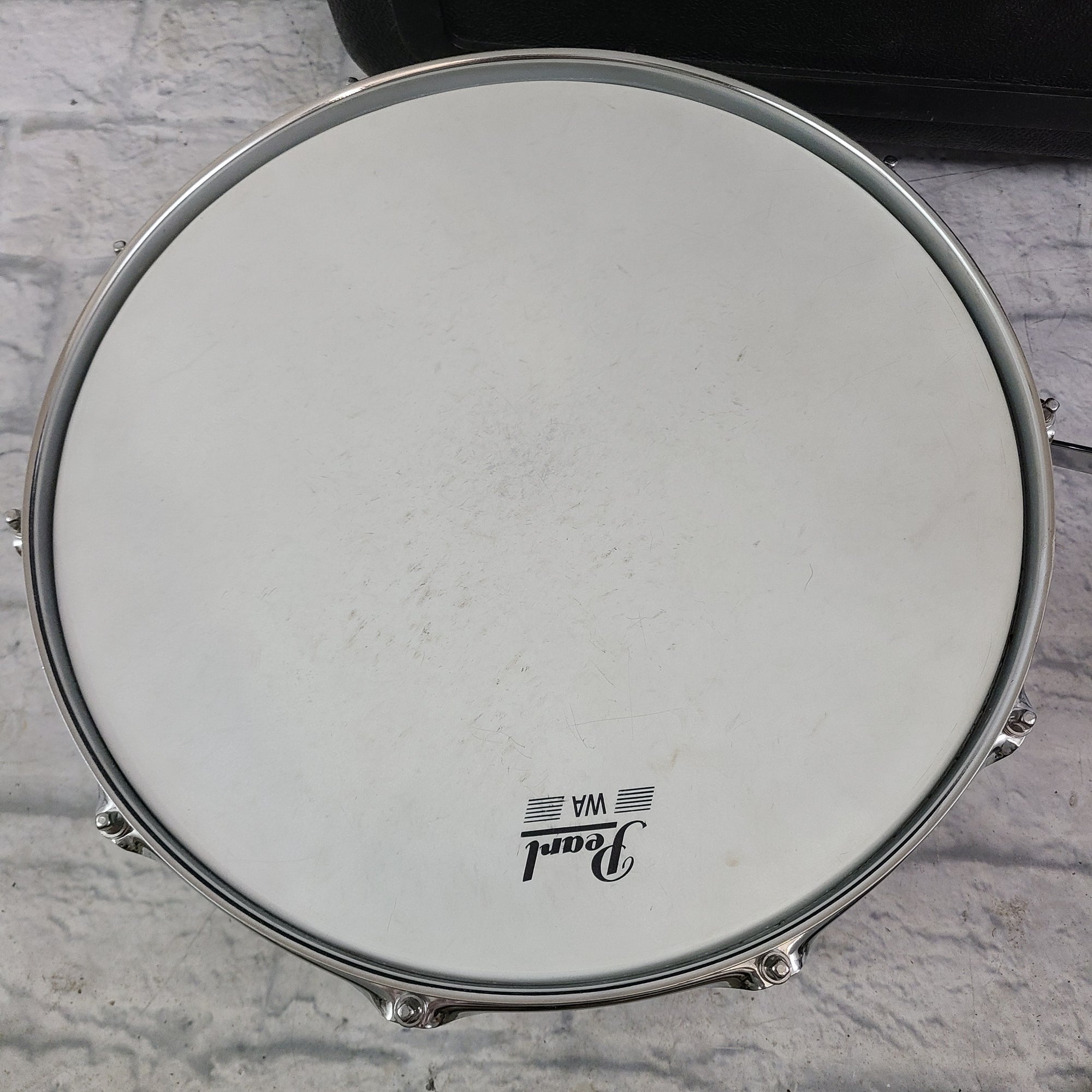 Pearl Steel Snare Starter Kit w/ Stand, Practice Pad and Case ...